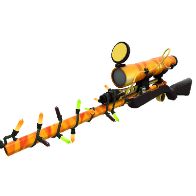 Festivized Specialized Killstreak Fire Glazed Sniper Rifle (Factory New ...